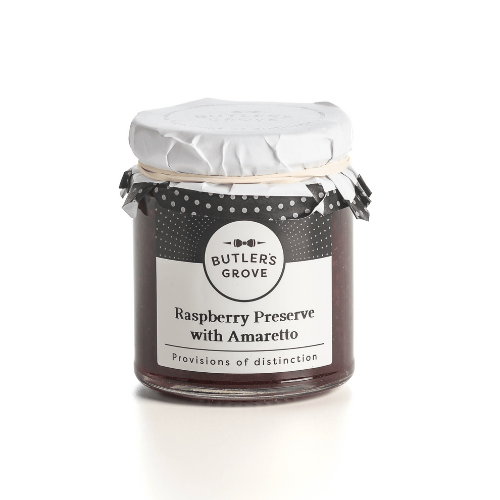 Raspberry Preserve with Amaretto (227g) – Butler's Grove